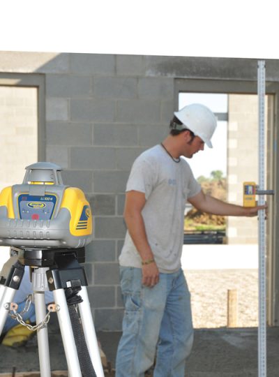 Spectra precision LL100-3 + Receptor HR320 En Maleta Grande - BMP Renta