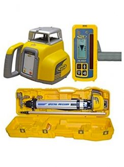 Spectra precision LL100-3 + Receptor HR320 En Maleta Grande - BMP Renta